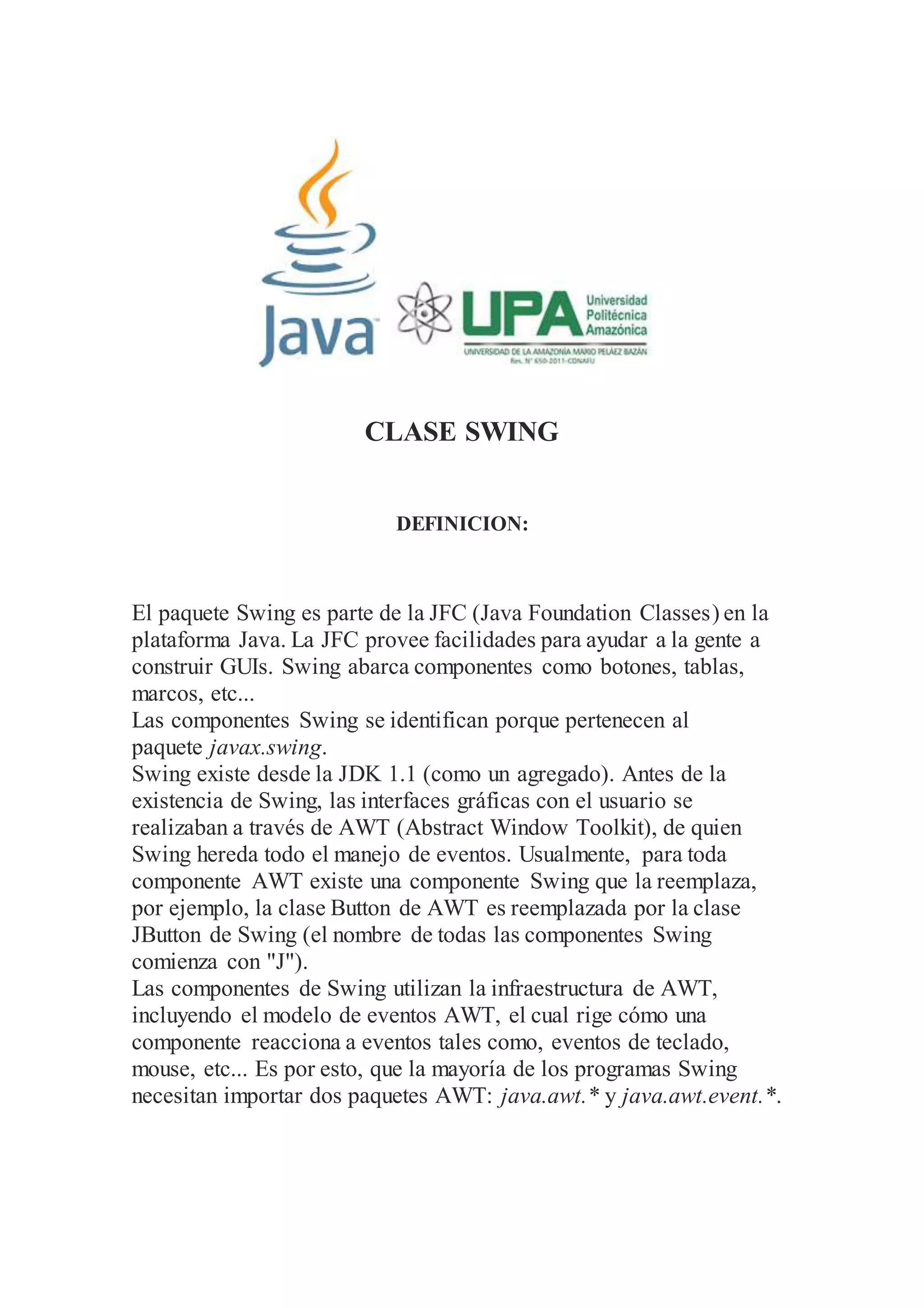 Clase swing | PDF