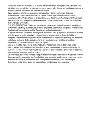 Temas De conversacion En Clase De ingles | PDF