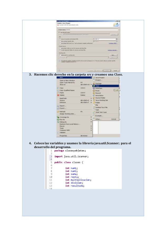 Clases y objetos informe | PDF