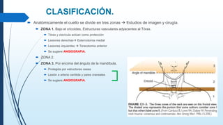 TRAUMATISMO PENETRANTE DEL CUELLO | PPTX