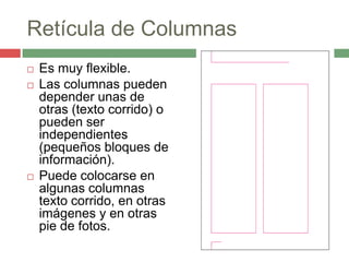 Clase vii la reticula_diagramación | PPTX