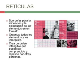 Clase vii la reticula_diagramación | PPTX