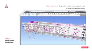 5 Steps of Generating Clash Report Using Navisworks | PPTX