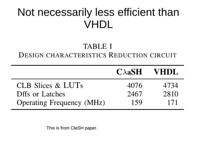 On using Haskell DSL - CLaSH, to implement a simple digital stopwatch on FPGA | PPT