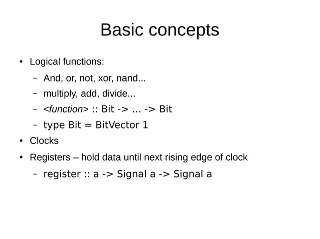 On Using Haskell Dsl Clash To Implement A Simple Digital Stopwatch On Fpga Ppt 2911
