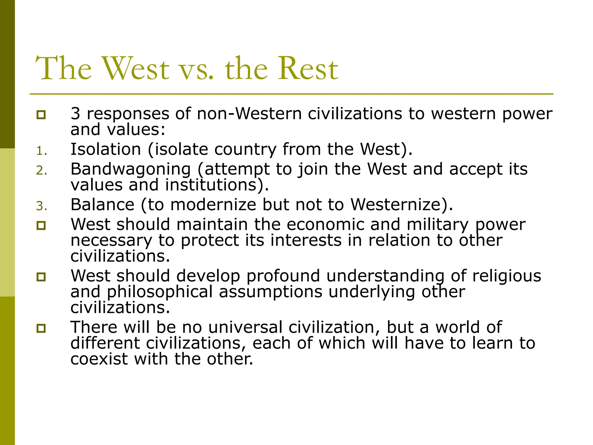 clash of civilization ppt.pptx culture and civilization | PPTX