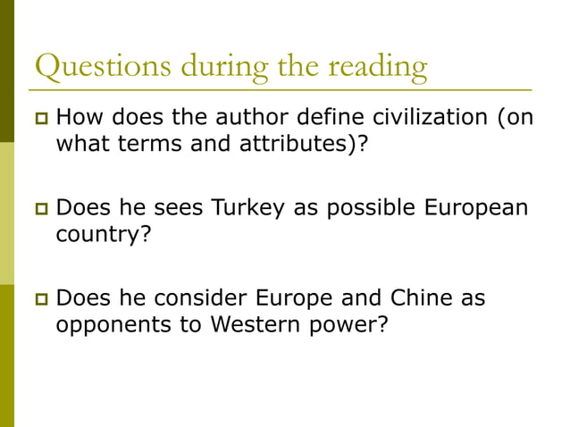clash of civilization ppt.pptx culture and civilization | PPTX
