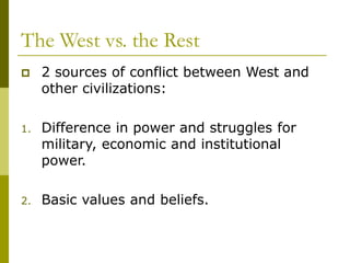 clash of civilization ppt.pptx culture and civilization | PPTX