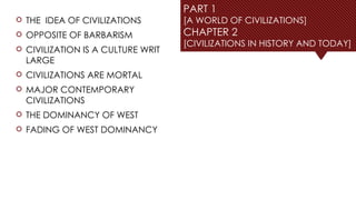 CLASH OF CIVILIZATIONS by Samuel p. huntington | PPTX