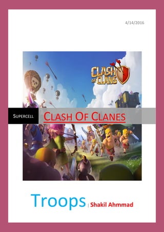 Clash Of Clans Dark Troops Names