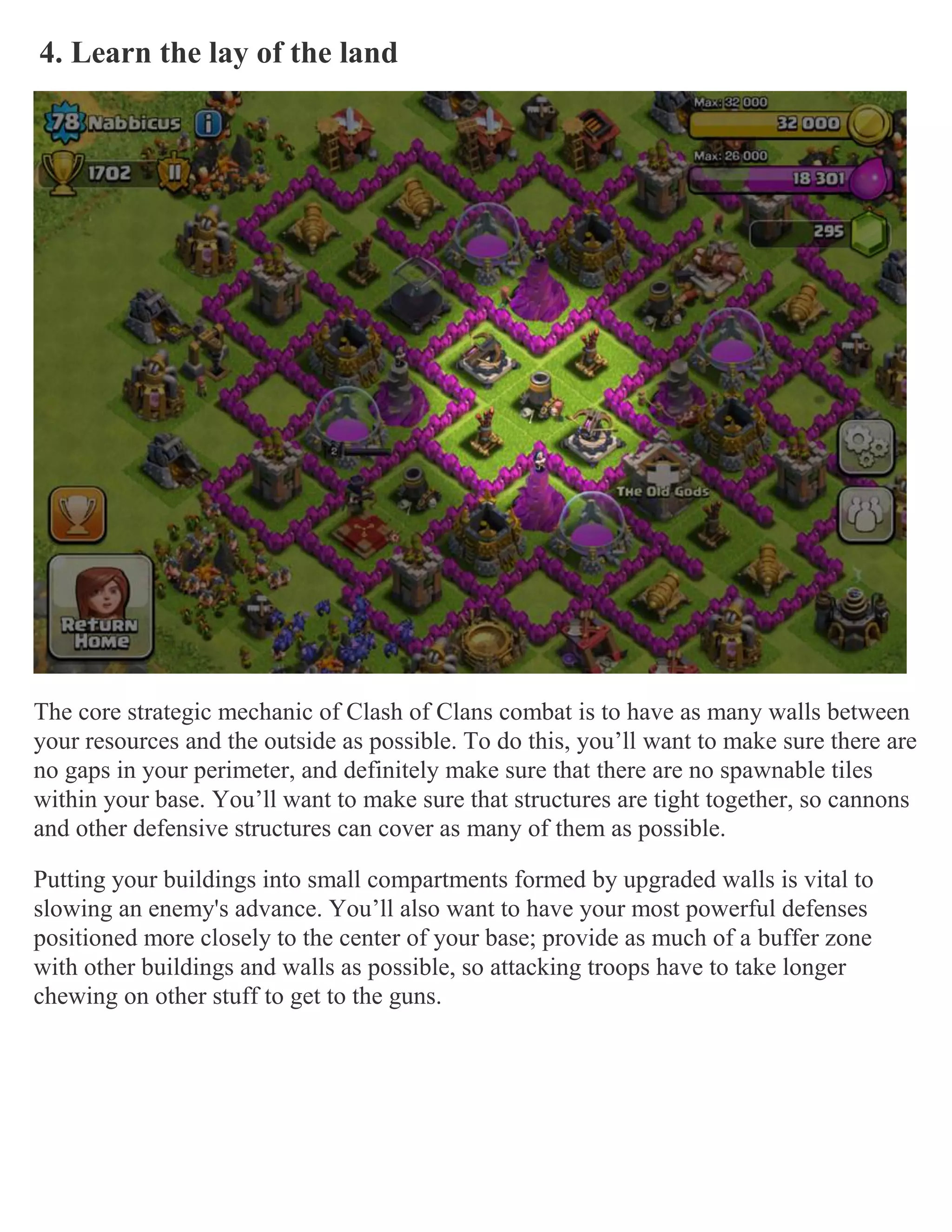Clash of clans | PDF | Strategy Video Games | Video Game Genres