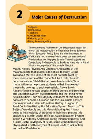 Clash Of Our Education System. Written By. Dev Raj Mishra.pdf