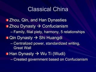 Clasical civilizaions | PPTX