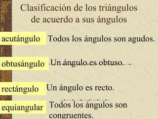 ClasificacióN De TriáNgulos | PPT