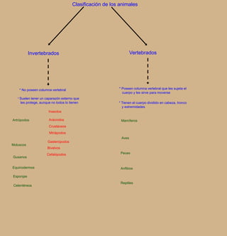 Clasificación animales | PPTX