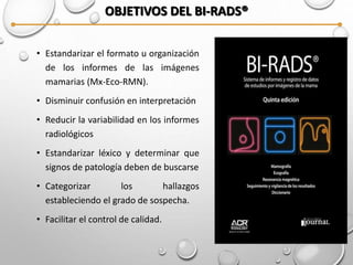 Clasificación birads mx y usg | PPTX