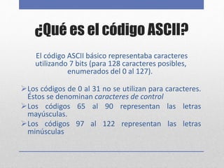 Clasificación de caracteres | PPTX