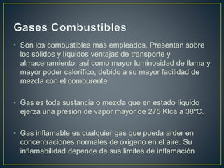 Clasificación de combustibles | PPTX