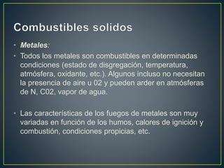 Clasificación de combustibles | PPTX