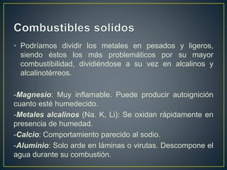 Clasificación de combustibles | PPTX
