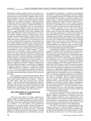 Clasificación de fracturas y luxaciones AO 2007 | PDF