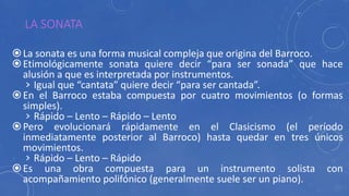 Clasificación de la música. formas musicales | PPTX