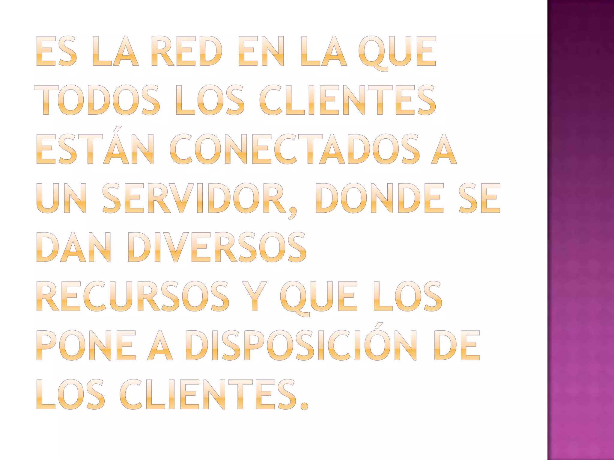 Clasificación de la redes por relación funcional xarla tendencia | PPT