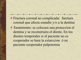 Clasificación de las fracturas dentoalveolares | PPT