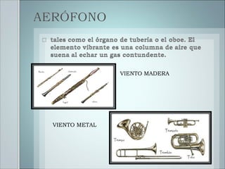 Clasificación de los Instrumentos | PPT