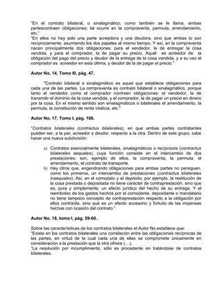 Clasificación de los contratos | DOC