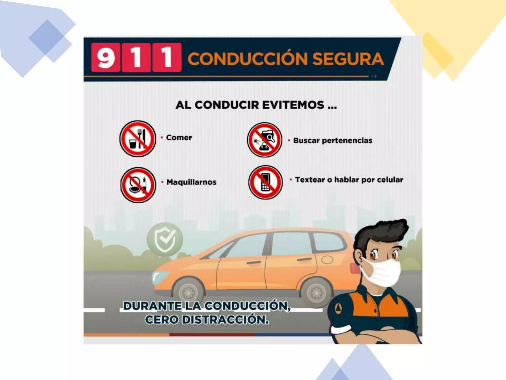 CLASIFICACIÓN DE LOS DISTRACTORES AL CONDUCIR NATALIA MOSQUERA.PPTX