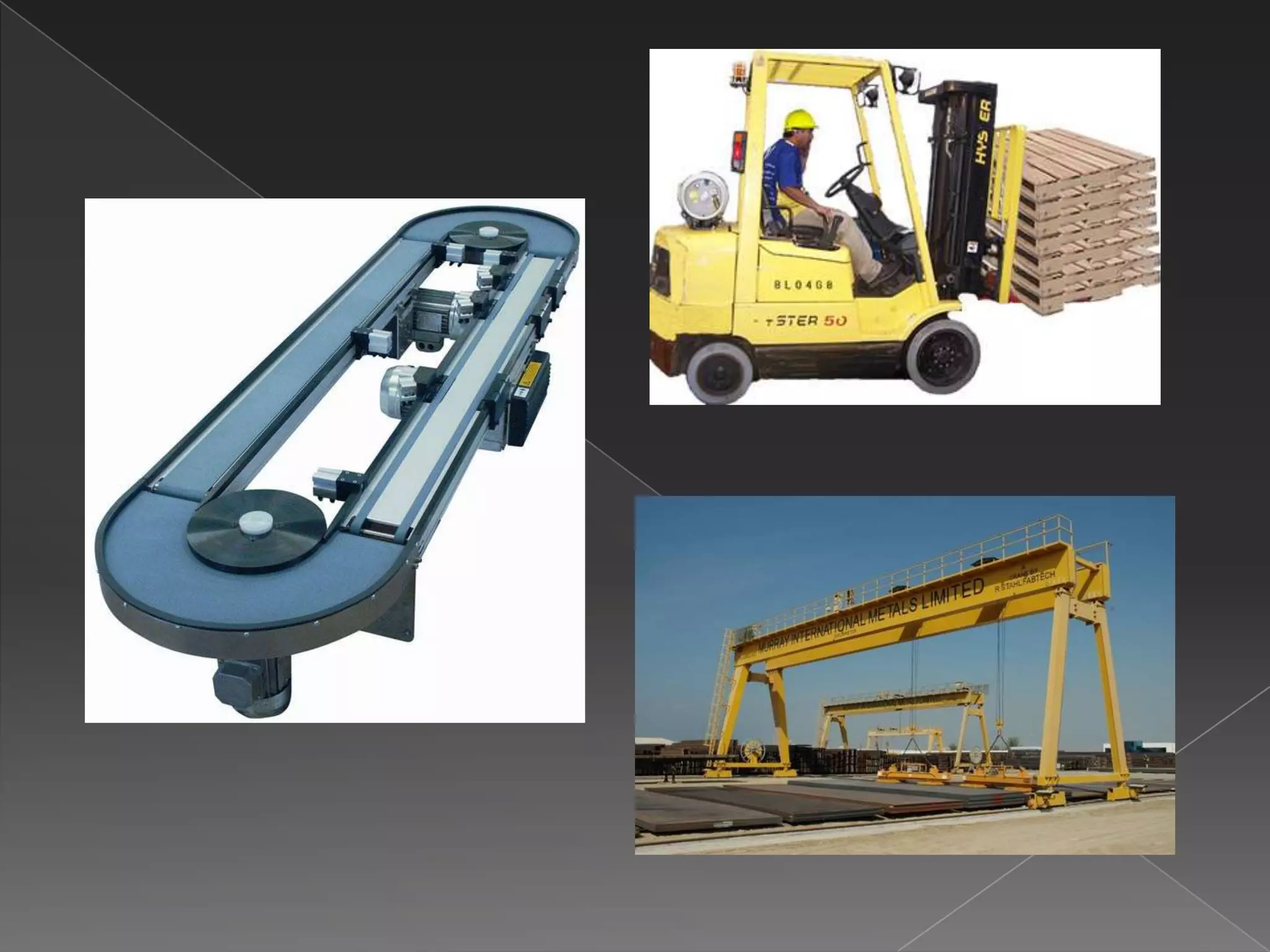 Clasificación de los equipos de manejo de materiales | PPT