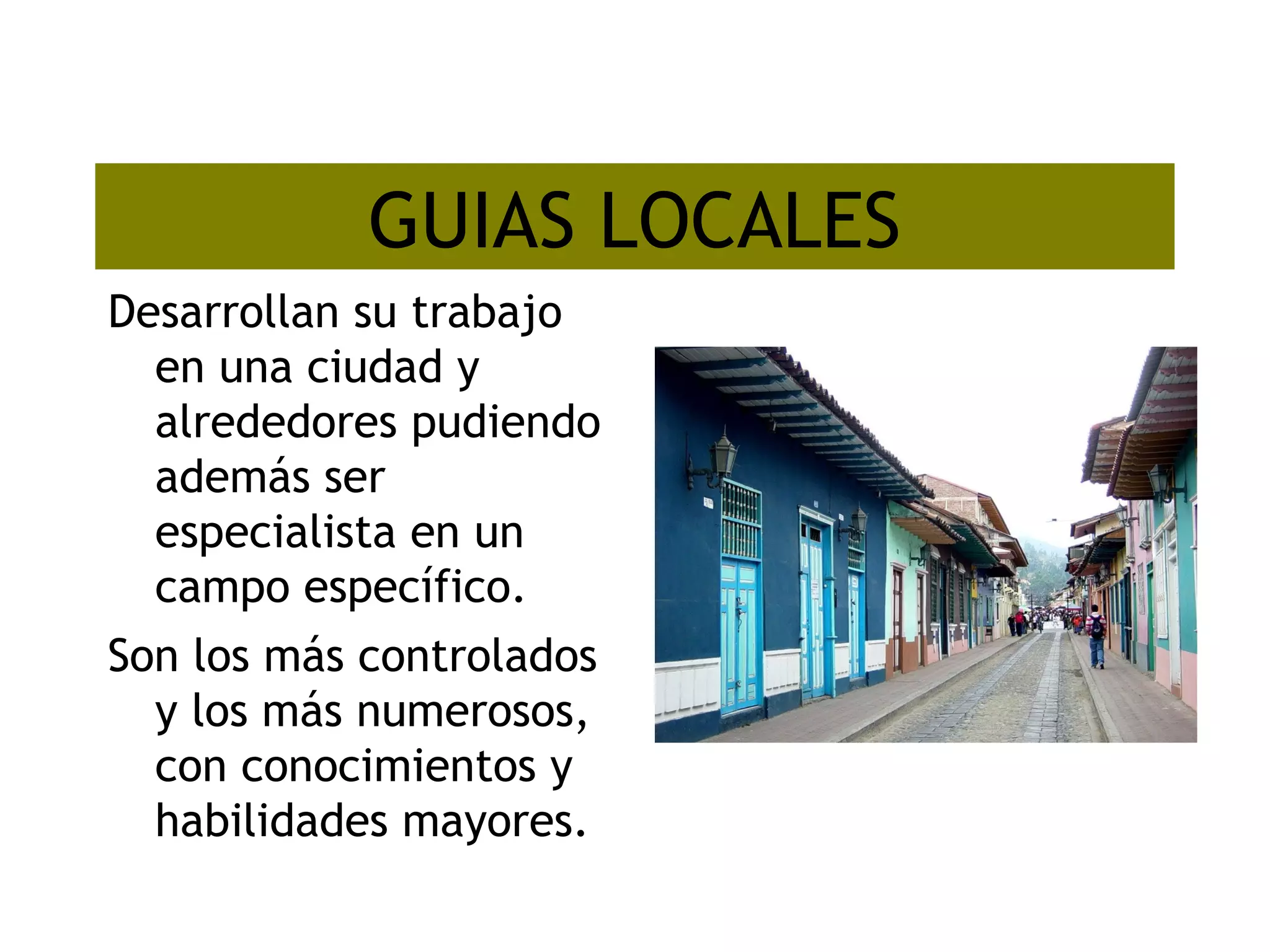 Clasificación de los guías | PPT