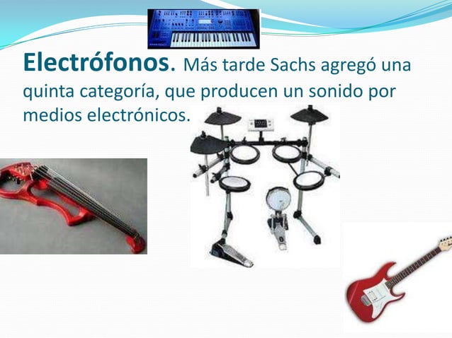 Clasificación de los instrumentos | PPTX | Music | Entertainment