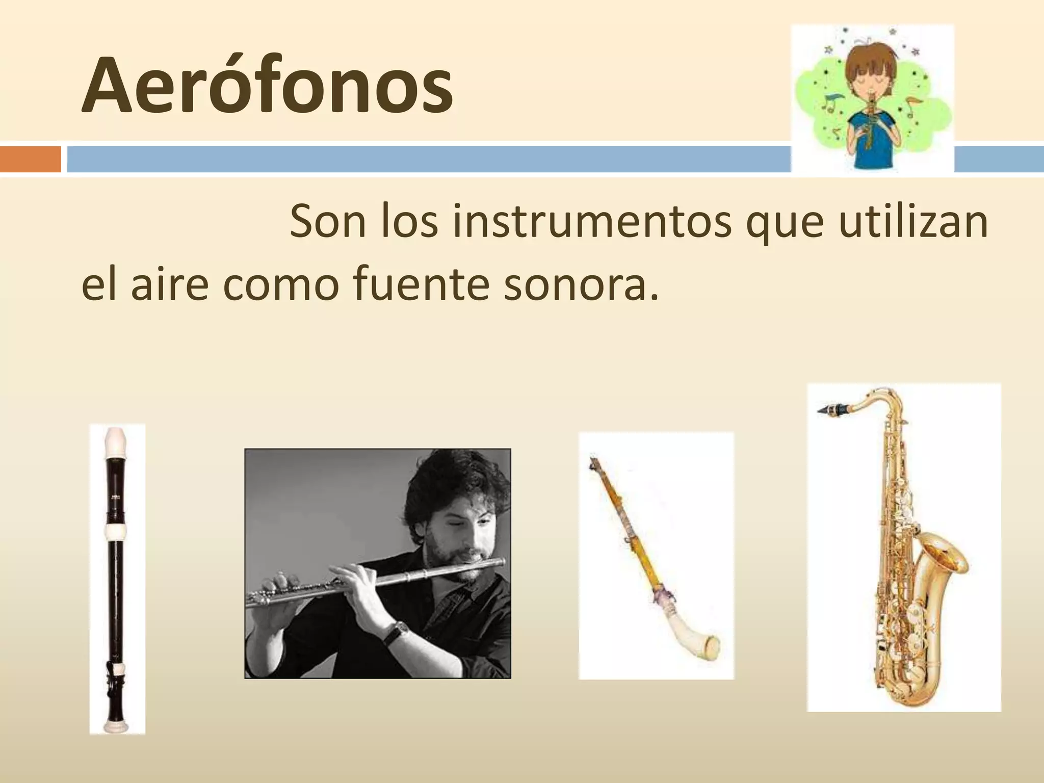 Clasificación de los instrumentos musicales 2012 | PPT