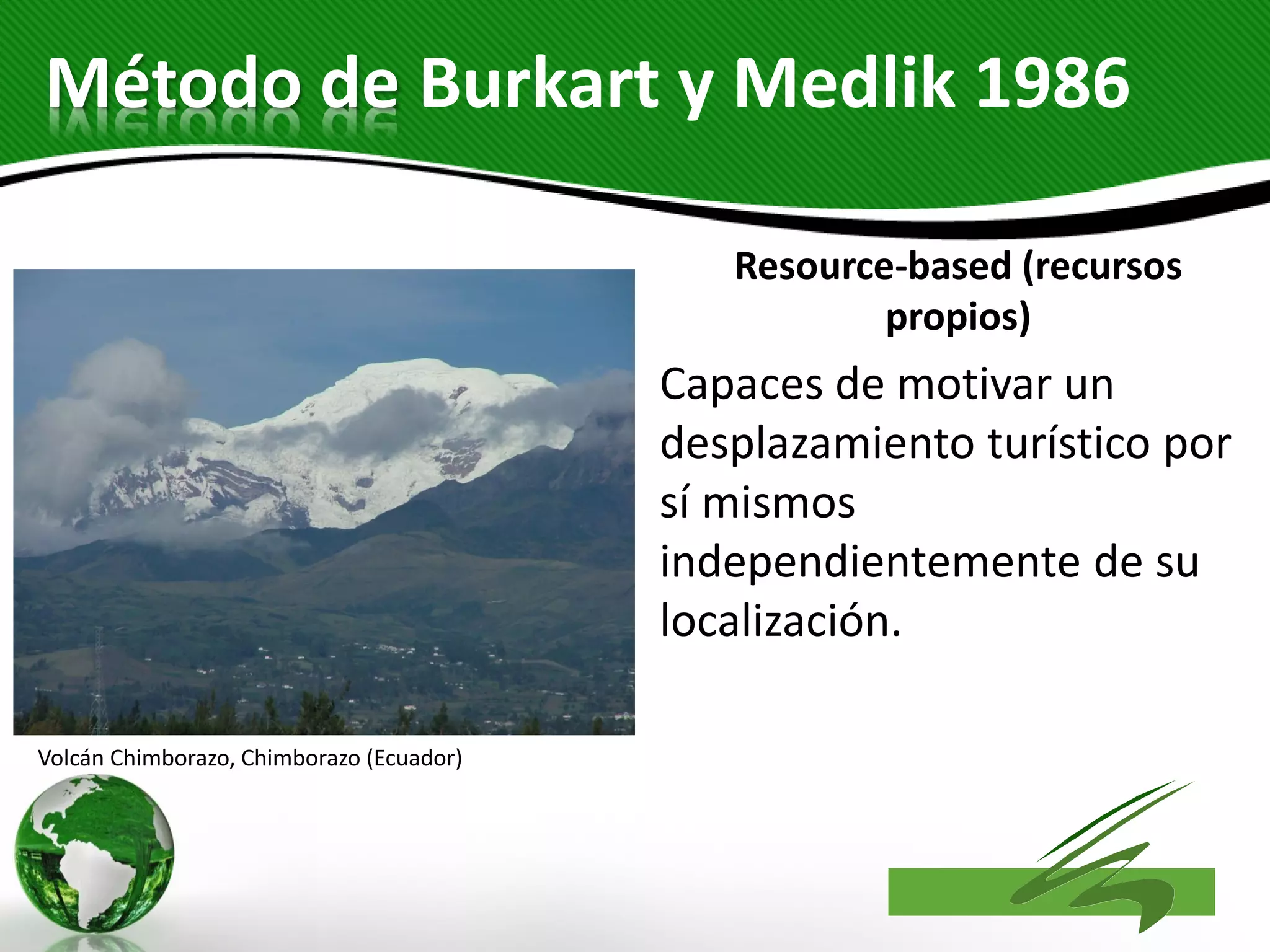 Clasificación de los recursos turísticos | PDF