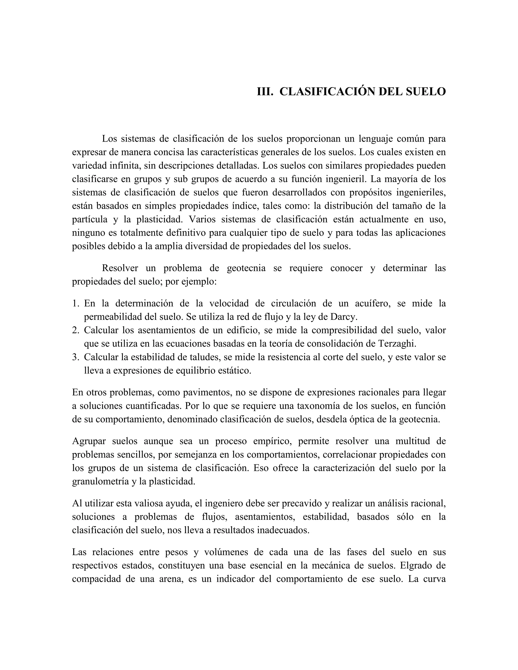 Clasificación del suelo | PDF