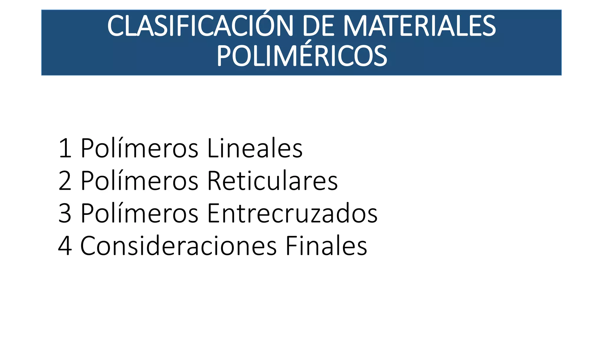 Clasificación de materiales poliméricos._©BryGan | PPT