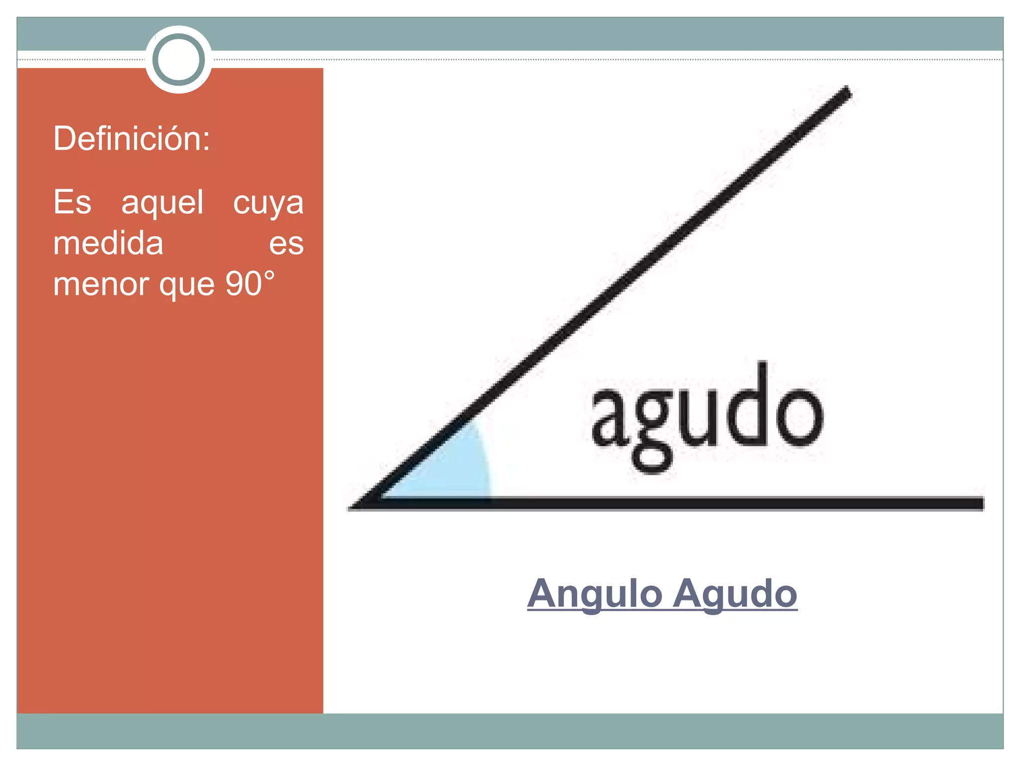 Clasificación de ángulos y triángulos según sus ángulos power | PPT
