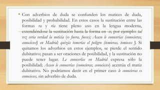 Clasificación de oraciones simples | PPTX