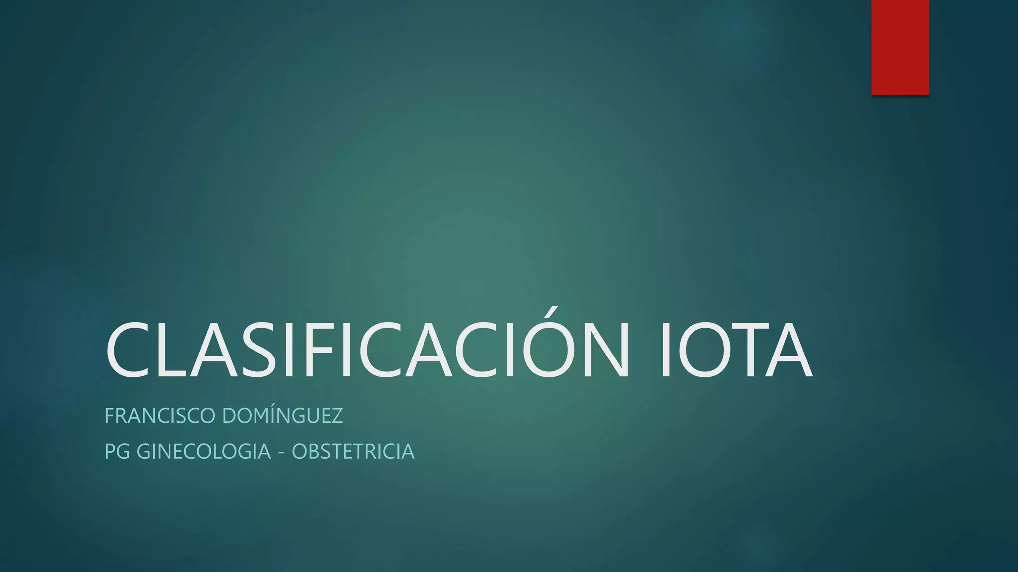 CLASIFICACIÓN IOTA.pptx
