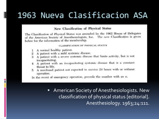 Historia de la Clasificacion ASA | PPTX