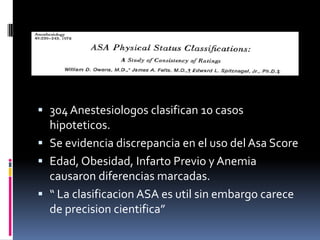 Historia de la Clasificacion ASA | PPTX