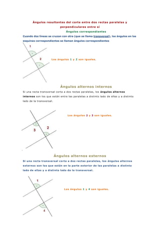 Clasificacion de angulos | DOCX