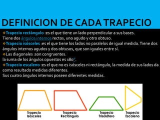 Clasificacion de c uadrilateros | PPTX