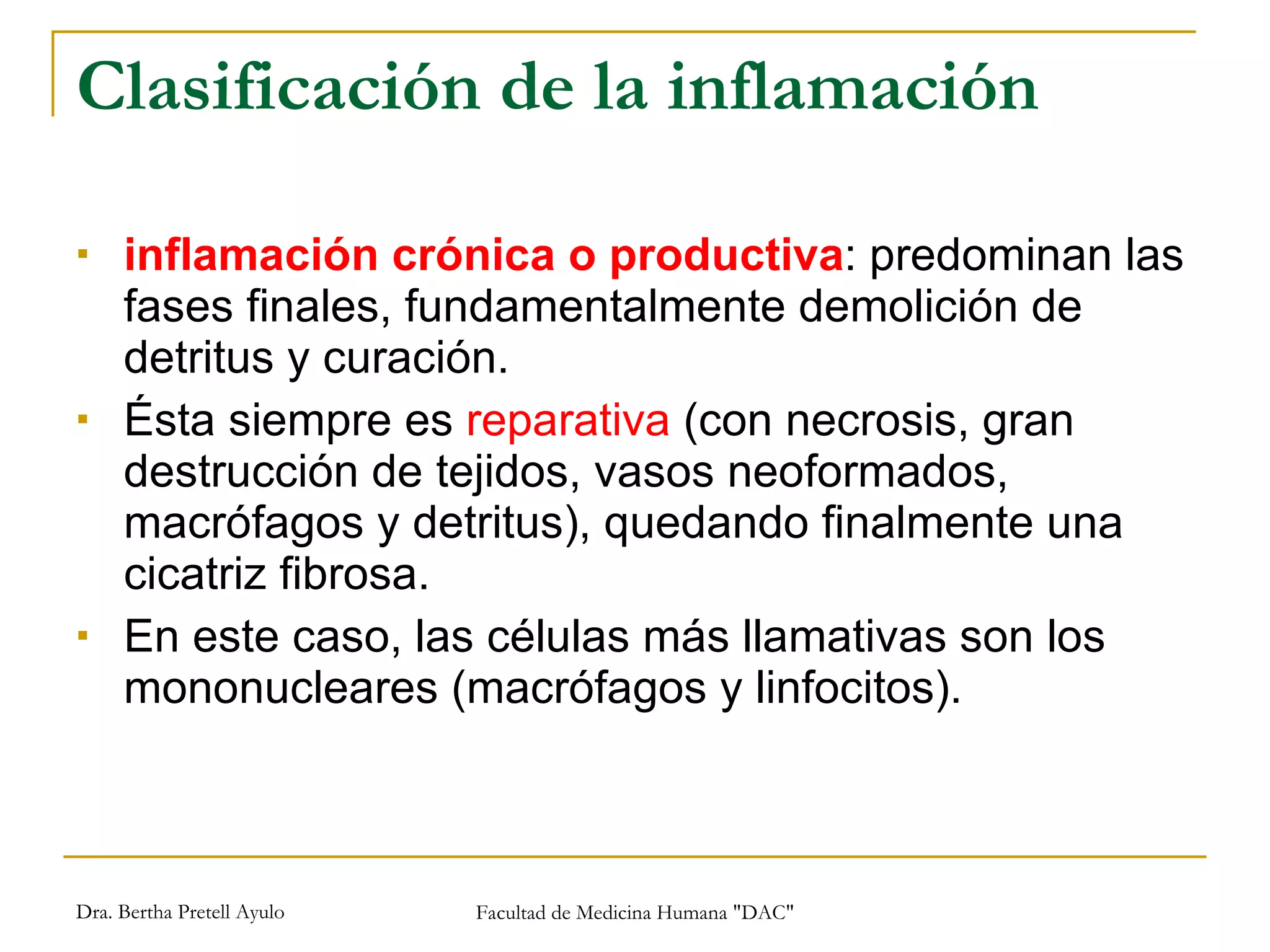 Clasificacion de la_inflamacion | PPT