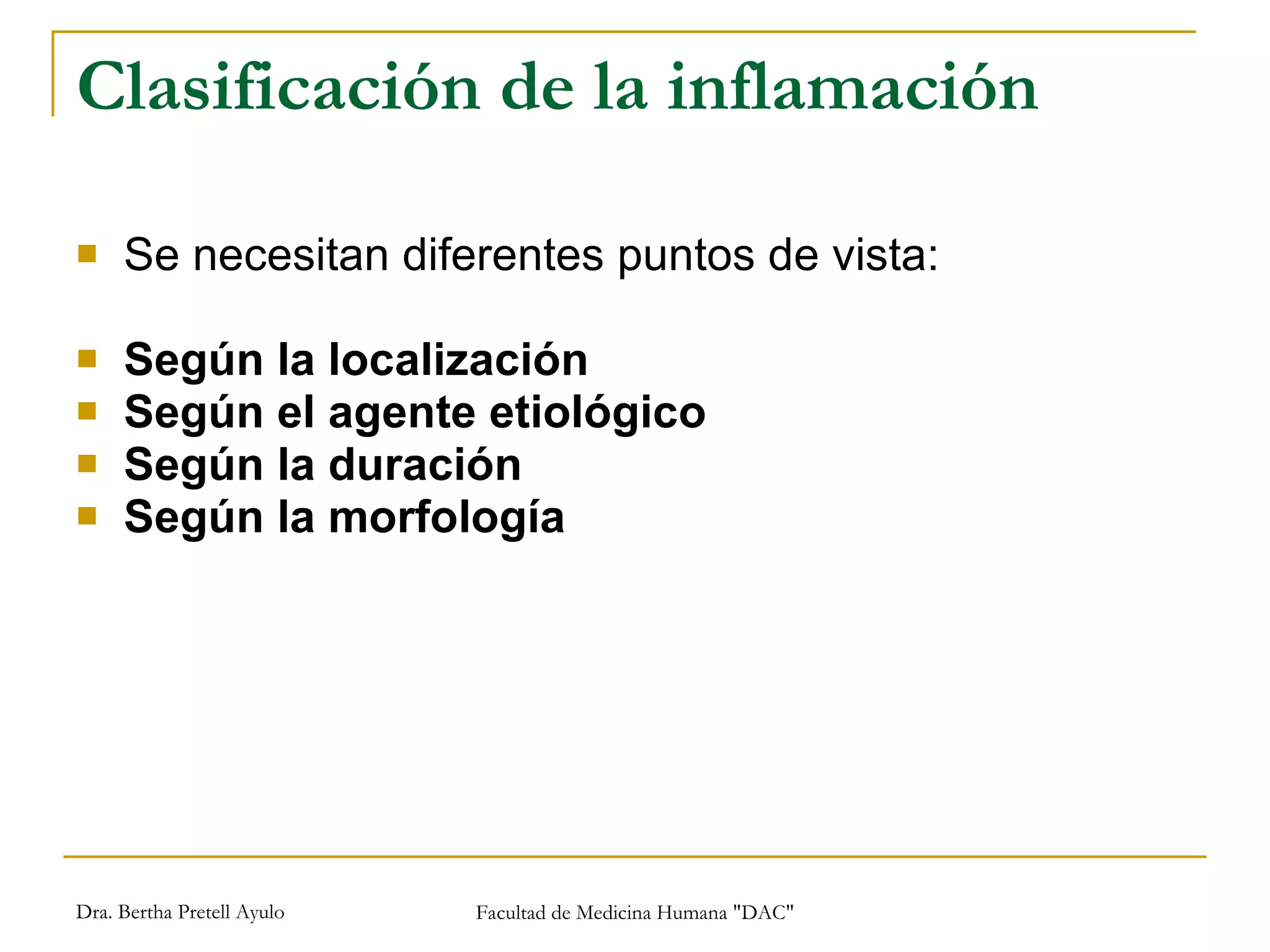 Clasificacion de la_inflamacion | PPT