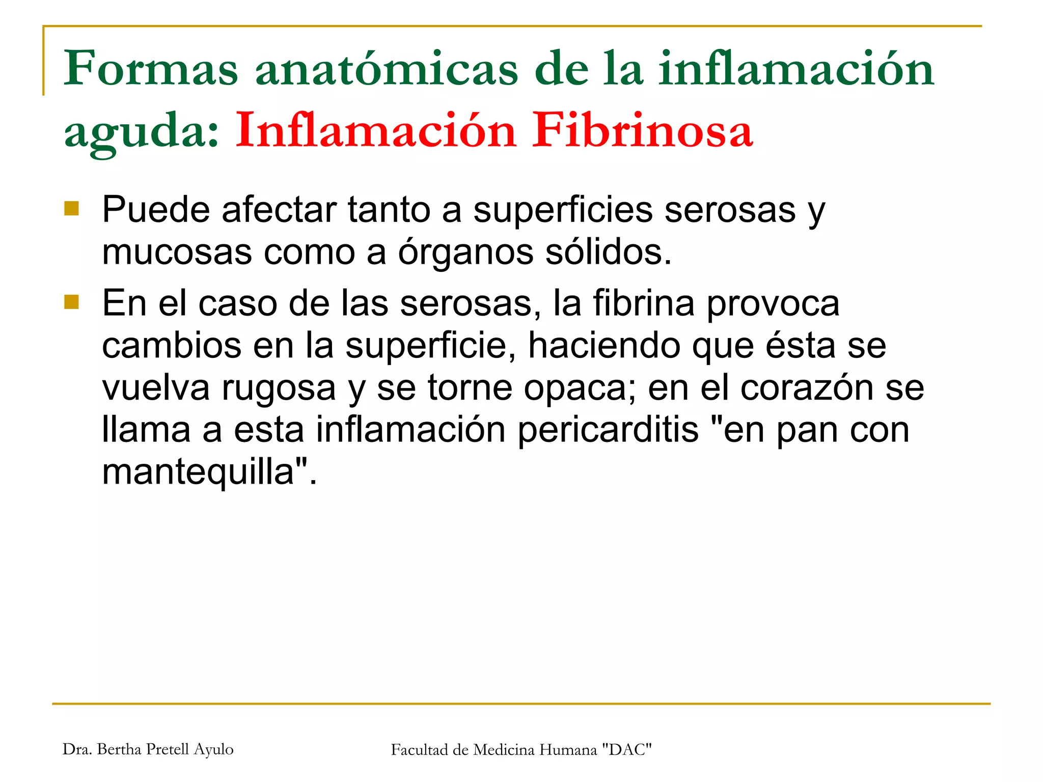 Clasificacion de la_inflamacion | PPT