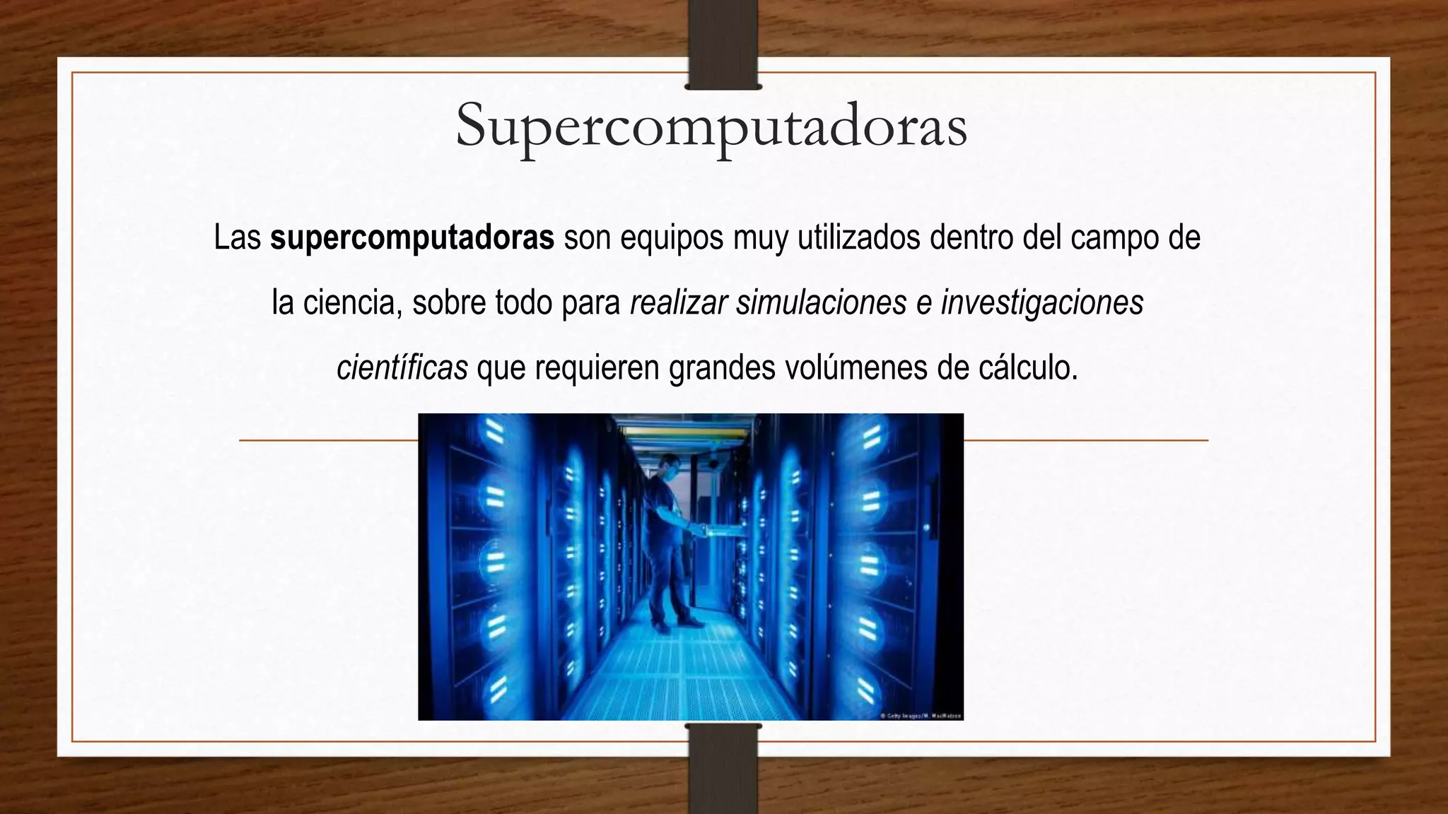 Clasificacion de las computadoras nanis | PPT