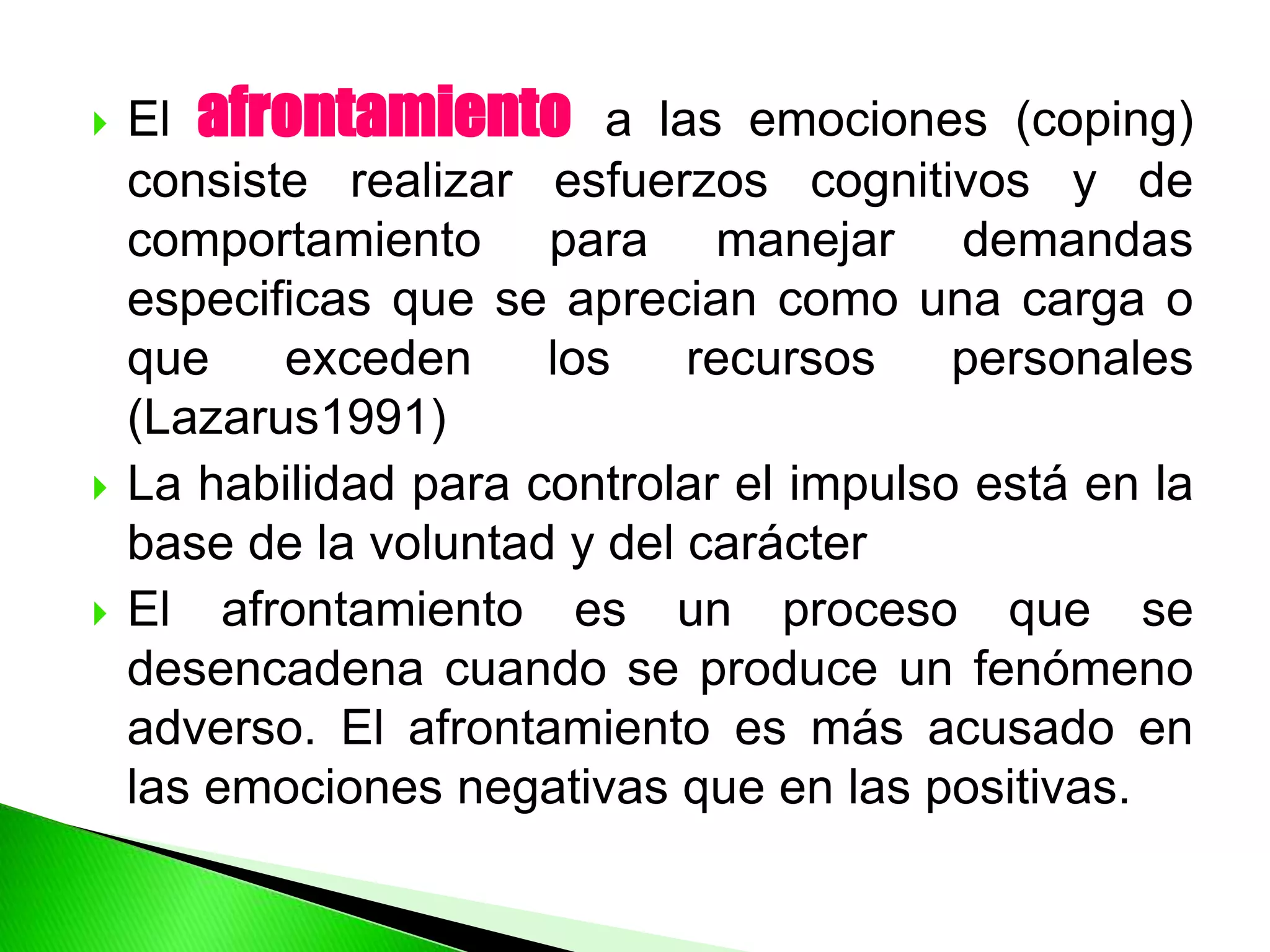 Clasificacion de las emociones | PPTX | Mental Health | Diseases and ...